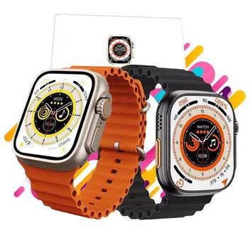 Relógio Inteligente W68 Plus Smartwatch Série 8 Ultra - Microwear ...