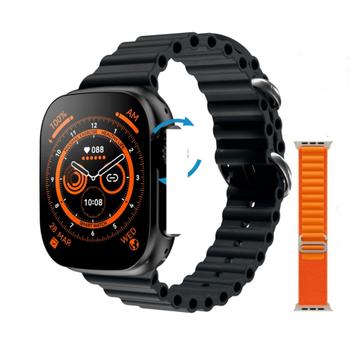 Relogio Inteligente W68 Plus Ultra Baixa Foto Mostradores Gps Nfc Faz ...