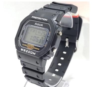 Relógio Masculino Digital Áqua A Prova Dagua Clássico Militar - Aqua - Relógio Masculino ...