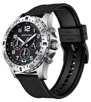 Relógio Masculino North Edge MACH 2 Impermeavel 50m Movido a Energia ...