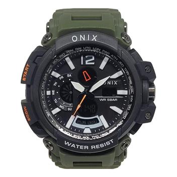 Relógio Masculino Onix Anadigi Ox124 Verde E Preto - Relógio Masculino ...
