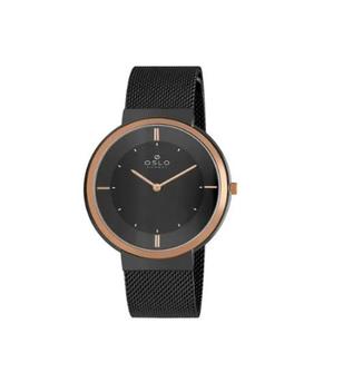 Relógio Oslo Masculino Preto Titânio Safira Omtttsvd0001 P1p - Relógio ...