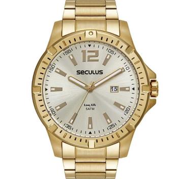 Relógio Seculus Masculino Long Life 44208GPSVDA2 - Relógio Masculino ...