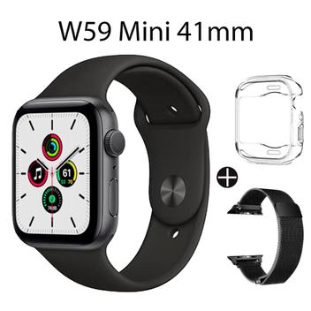 Relógio Smart Watch W59 Mini Series 9 41mm + Pulseira Metal Milanese ...