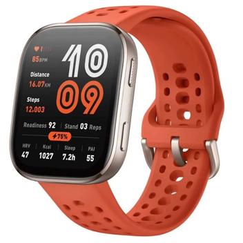 Relógio Smartwatch AMAZFIT Bip 6 (Red) A2435 Gps Integrado ...