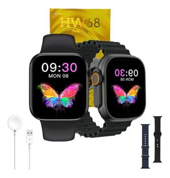 Relógio Smartwatch Feminino E Masculino Hw68 Mini 41mm - microwear ...