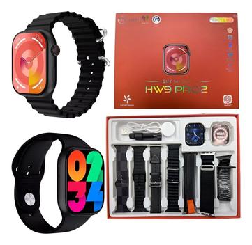 Relógio Smartwatch HW9 Pro Max 49mm, Para Homens e Mulheres, Recebe ...