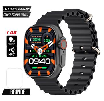 Relógio Smartwatch Infinity Series 9 W69 49mm NFe Troca Foto Faz Recebe ...