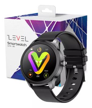 Relógio Smartwatch Level Lvw30s 1.32 Gps Ligação Sport Black ...