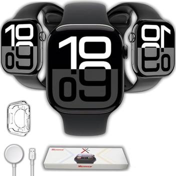 Relógio Smartwatch S10 Pro X Series 10 Lançamento 2025 Nfc - Microwear ...