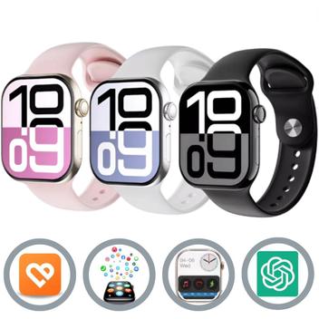 Relogio Smartwatch W10pro S10 Amoled A Prova D Agua - Microwear ...