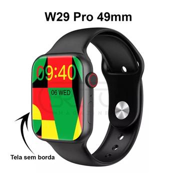 Relógio Smartwatch W29 Pro Series 9 Ilha Dinâmica Lançamento Microwear ...