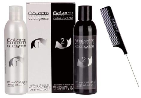 Removedor de cor de cabelo Salerm Cosmetics Color Reverse Kit ...