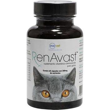 RenAvast Suplemento Para Gatos 60 Cápsulas de 300mg - Inovet ...