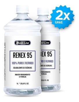 Renex 95 Aroma Max 1 LT Kit 2x1L - Tensoativo Não Iônico - Shampoo ...