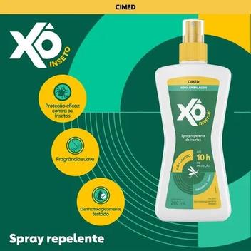Repelente contra Dengue Cimed Xô Inseto Spray 200ml - CIMED &CO S.A. - Repelente - Magazine Luiza