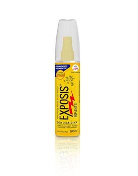 Repelente de Insetos Exposis Infantil Spray 100ml com Icaridina ...