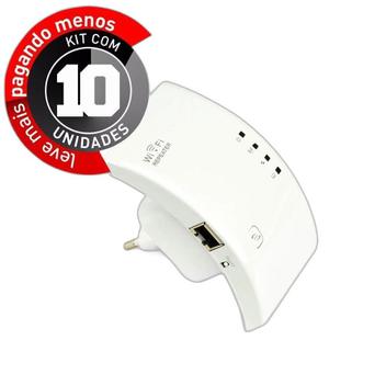 Repetidor De Sinal Wifi 300Mbps N Wifi Repeater - Kit Com 10 - Cirilo ...