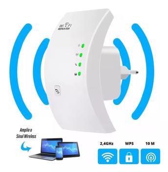 Repetidor De Sinal Wifi Expansor Wireless Internet Roteador - H300 ...