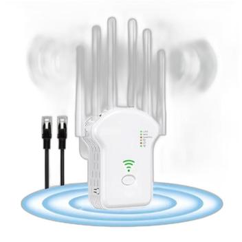 Repetidor Wifi Alta Potência Amplificador E Extensor Sinal - Repetidor ...