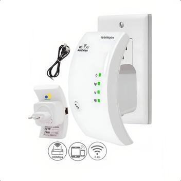 Repetidor Wifi Amplificador Sinal Estável Potente Rapido Wireless ...