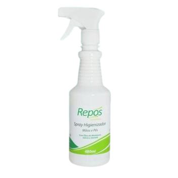 Repos Spray Higienizador Mãos e Pés 480ml - Produtos de Higiene Pessoal ...