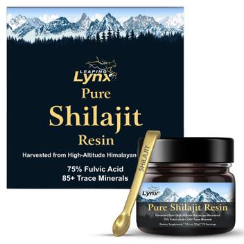 Resina Shilajit Leaping Lynx Pure Himalayan Organic 1.000 mg - Peças ...