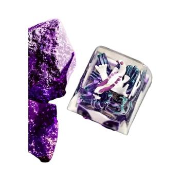 Resina Translúcida Pokémon Keycaps Interruptor Magnético Gengar Pikachu ...