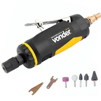 Retifica Pequena A Ar Pneumatica 22000 Rpm Pinsa 1/4 Pol. - Vonder ...