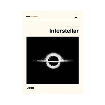 Retro Interstelar Starship Pulp Fiction Jaws Pintura Em Tela Abstrata ...