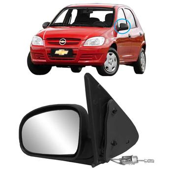 Retrovisor Esquerdo Gm Celta 2001 A 2006 Preto Base Original - Metagal ...