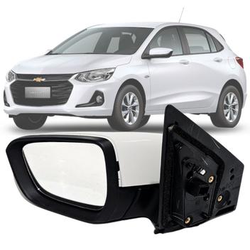 Retrovisor Esquerdo Motorista GM Chevrolet Onix Plus 2020 2021 Regulagem Elétrico S/Sensor de ...