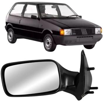 Retrovisor Uno Fire 2001 a 2004 Sem Controle 2 Portas Esquerdo ...