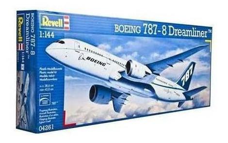 Revell - Boeing 787-8 Dreamliner - Escala 1:144 - 4261 - Carrinhos e ...