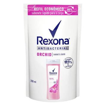 Rexona sabonete líquido refil orchid com 200ml - UNILEVER - Sabonete ...