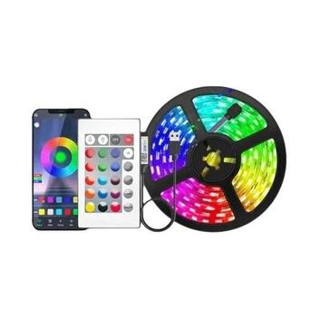 RGB LED Strip Light 5M 10M USB 5V Ice String Tape Wifi Bluetooth Para ...