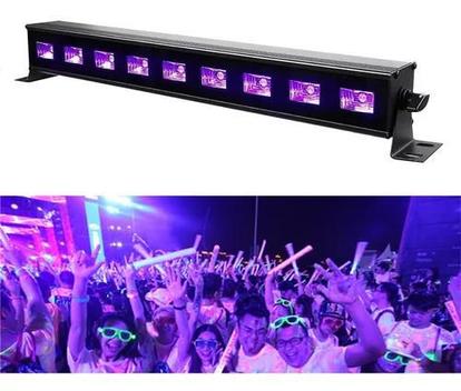 Ribalta Led Neon Barra De Led Luz Negra Efeito Uv 9 Leds - Lig Light ...