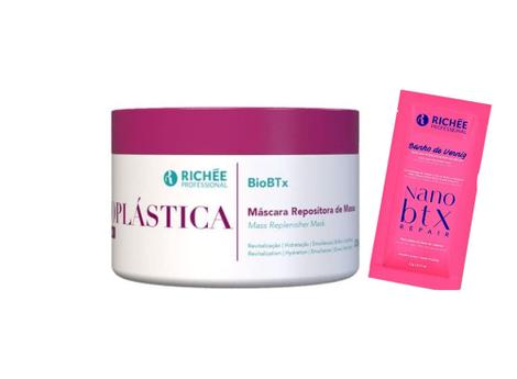 Richée Máscara Repositora De Massa Bioplástica Biobtx 250g - Richee ...