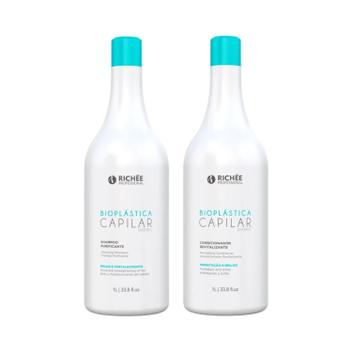 Richée Professional Bioplástica Shampoo + Condicionador (2x1000ml ...