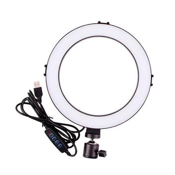 Ring Light de Mesa Iluminador De Led Tripé 8 Polegadas 20cm - CHIAN - Ring Light - Magazine Luiza