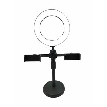 Ring Light de Mesa Tripé Com 2 Suporte Celular Portátil Ws-868 Kit 2 Unidades - Kingleen - Ring ...