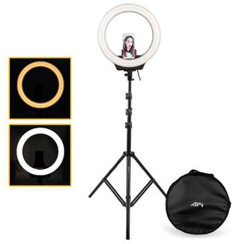 Ring Light Led 16cm Kingjoy + Tripé 2 metros - LA-014 / AFI ...
