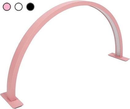Ring Light Rosa 36w Meia Lua Manicure Nail designer C/ Nf - Jiga - Ring ...