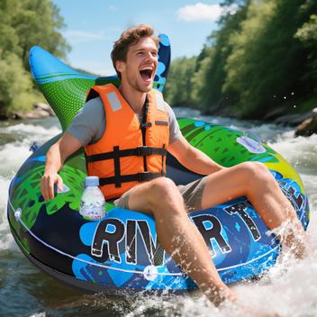 River Tube Float Deep/Blu River Tubos para Floating XL - DeeprBlu ...