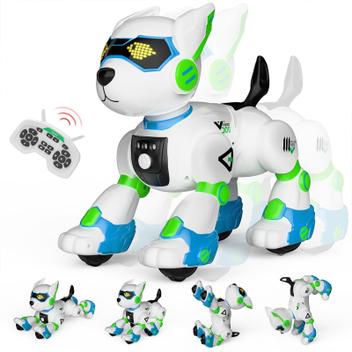 Robô Cachorro WeFone Smart Programável para Crianças (Verde) - Bonecos ...