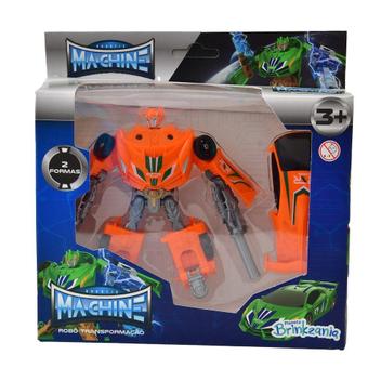 Robô Transformação Machine Pequeno - Brinkzania - Robô - Magazine Luiza