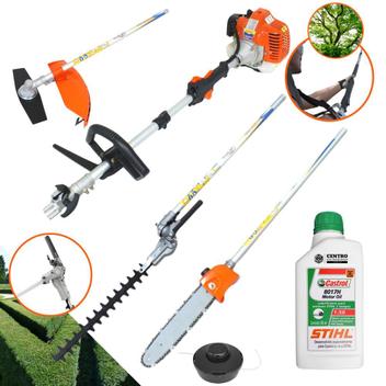 Roçadeira Com ÓLEO STIHL Profissional Multifuncional Vulcan VRM330 Á ...