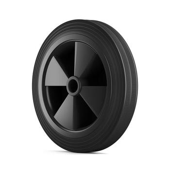 Roda Borracha Núcleo Pvc Para Carrinhos R 82 Bp Até 60 Kgs - Movifacil ...