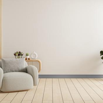 Rodapé de Pvc 15cm X 15mm X 2,40m - caixa com 10 Unidade - Cinza Escuro ...