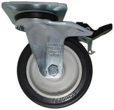 Rodizio Giratório Para Móveis Roda Pvc Com Freio Gl 414 Bp G ...